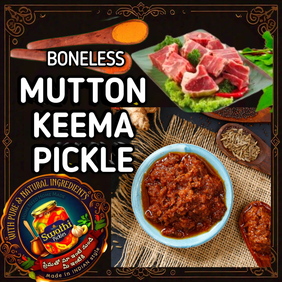 Mutton Keema Pickle – Swathi Pickles
